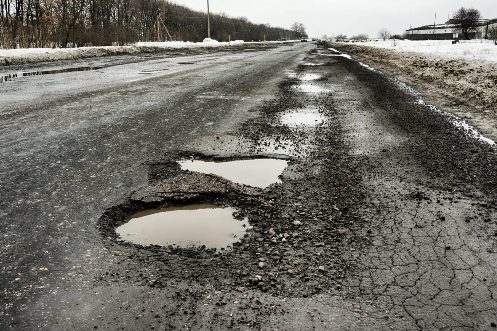Preparing Pothole for Repair | Perma-Patch