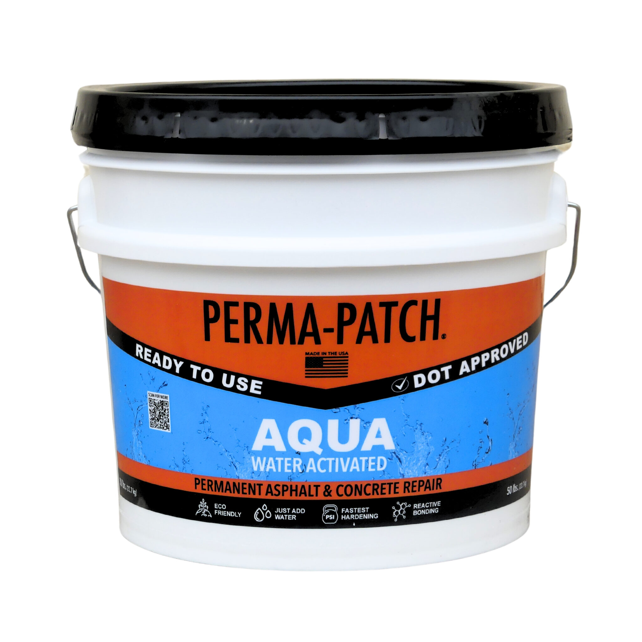 Aqua™ - 50 lb Pail - Just Add Water | Perma-Patch
